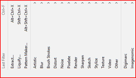 photoshop filter menu – Bright Institute of Information Technology
